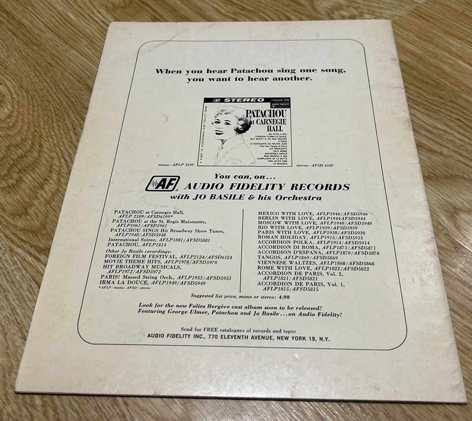 folies bergere program | eBay