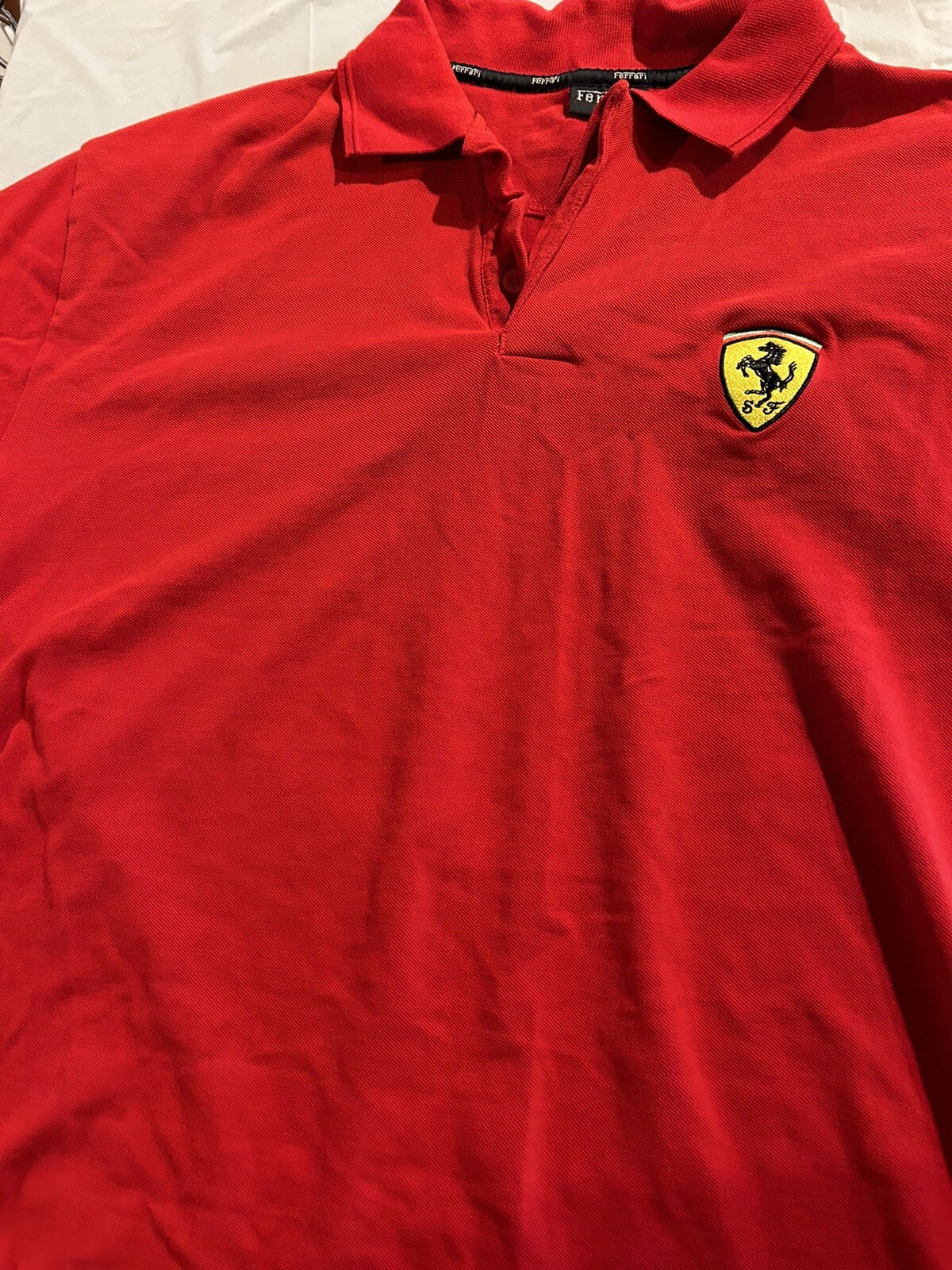 Collared Shirt XL Official Ferrari Product Shell VPow… - Gem