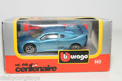 BBURAGO BURAGO 4140 CENTENAIRE METALLIC BLUE MINT BOXED | eBay