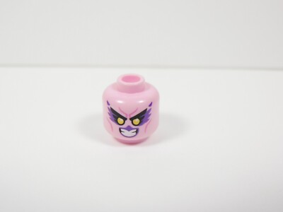 LEGO Pink Printed Head Minifig Angry Teeth Showing K9 | eBay