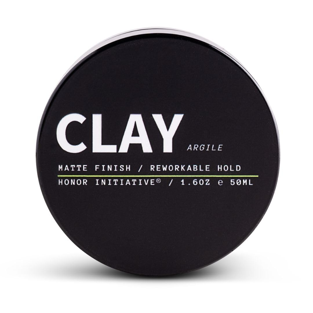Hair Clay Pomade - Matte Finish, Strong Reworkable Hold, On-Greasy | eBay