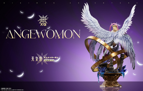 Angewomon Resin XG Studio Digimon Statue Collectibles Presale 45cm 1/6 ...