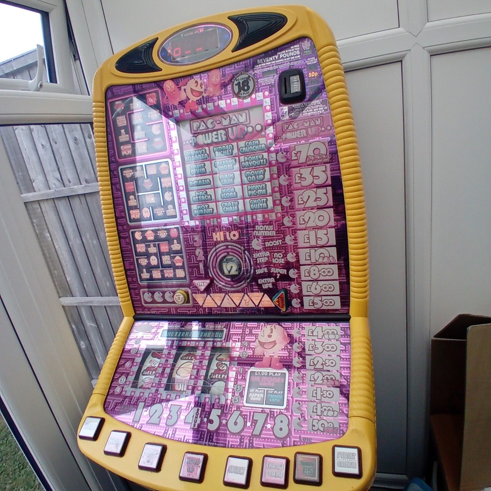Pacman Power Up Fruit Machine Fully Working Excellent Condition | eBay UK
