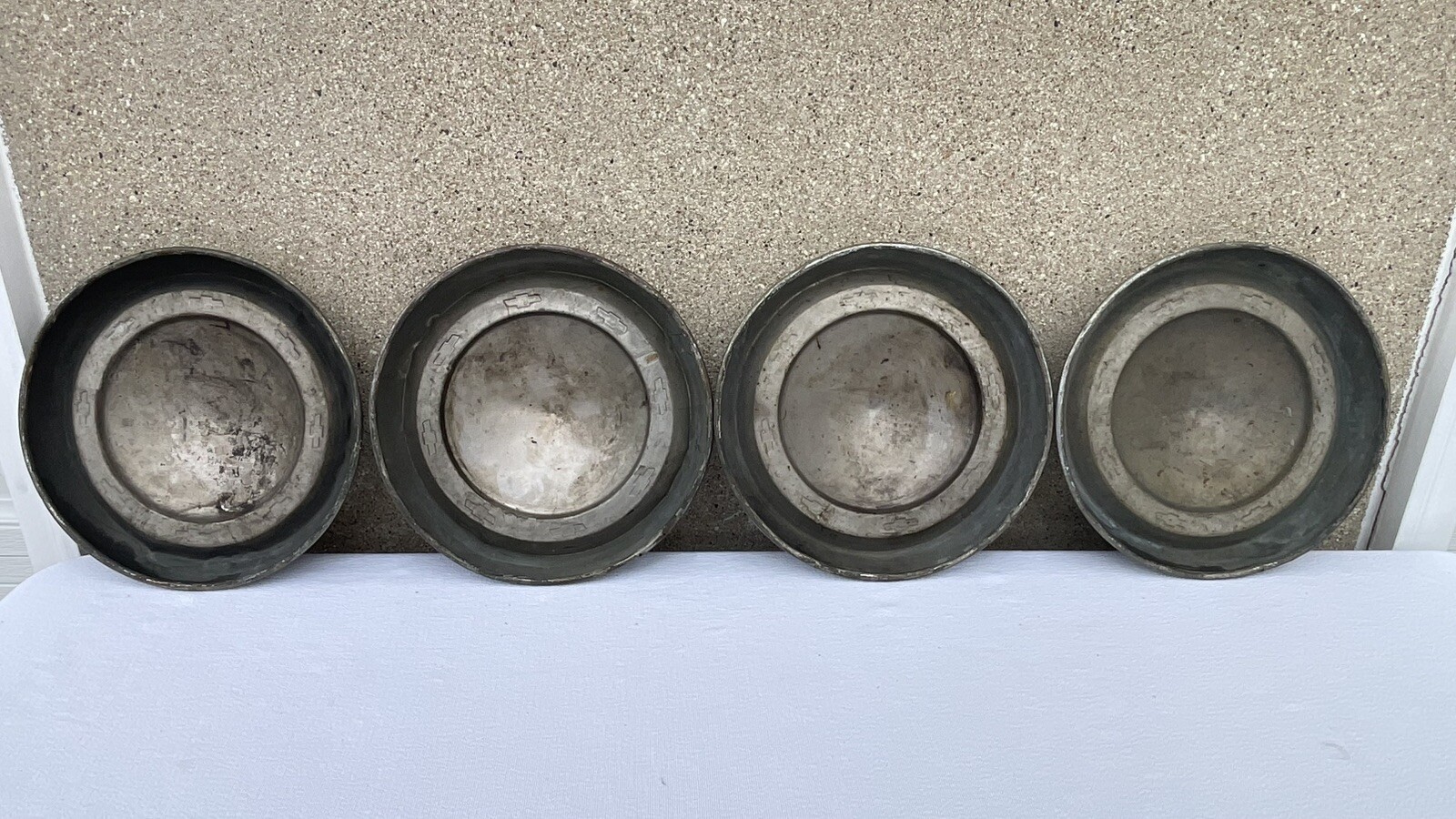 1955-1956 Chevy Chevrolet Hubcap Wheelcover Dogdish Poverty Hub Cap ...