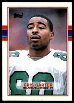 1989 Topps Cris Carter Rookie NM-MT #121 | eBay