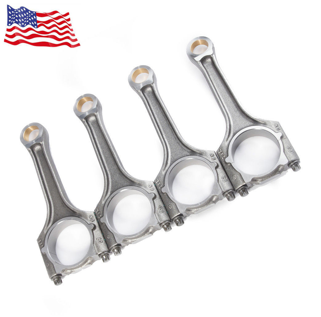 4Pcs Connecting Rod Conrod Piston Pin 21m Kit For VW Passat B6 2008 ...