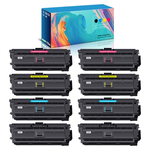 8x Toner Cartridge for HP 508A CF360X CF361X CF362X CF363X LaserJet ...