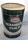 VINTAGE CAN OF TEXACO TEXAMATIC TYPE F AUTOMATIC TRANSMISSION FLUID | eBay