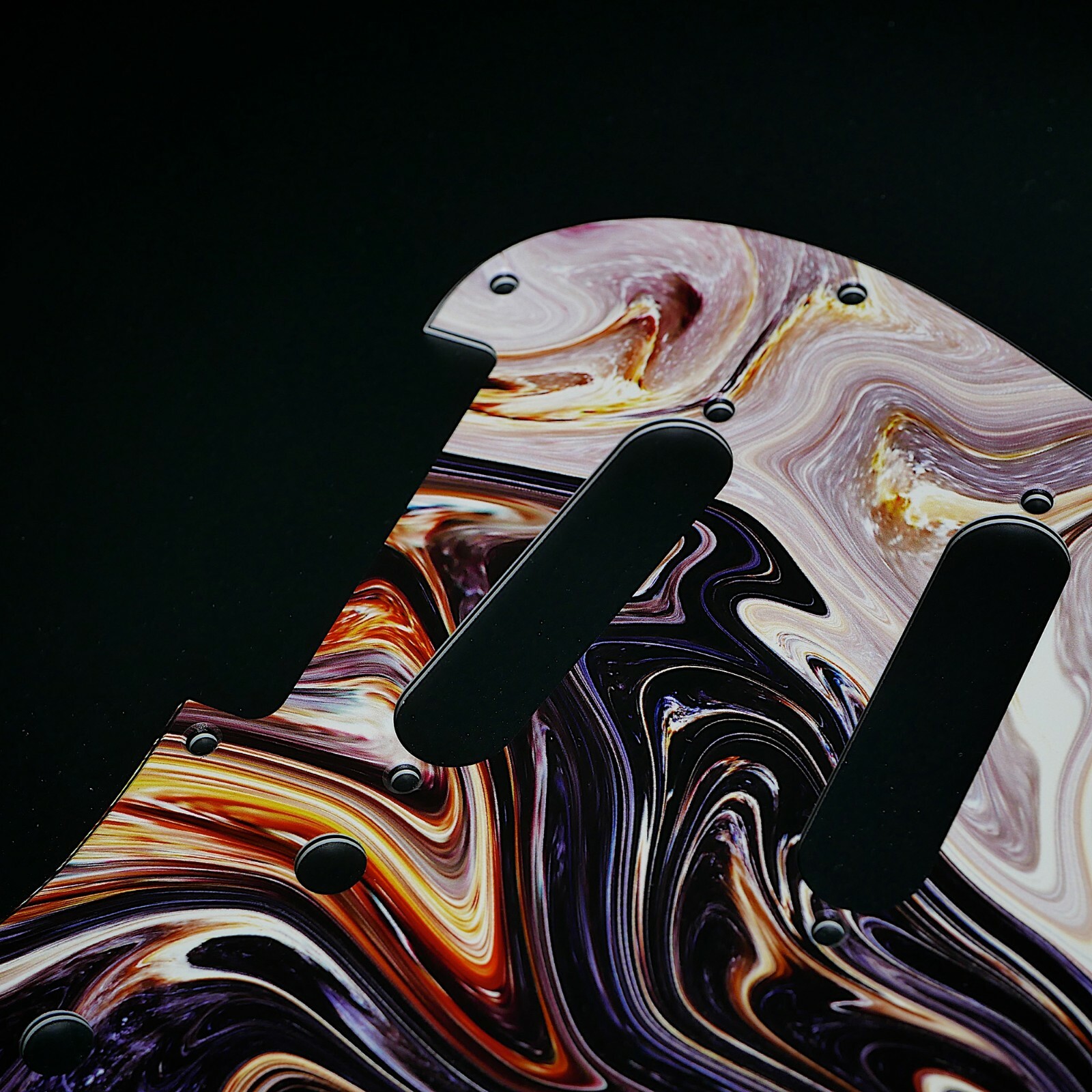 Fender Strat Pickguard • Marble #17 • Custom Pickguard • Graphic ...