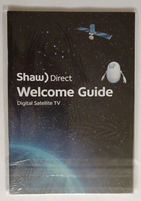 Shaw Direct Digital Satellite TV Welcome Guide-English & French | eBay