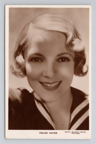 Famous People RPPC Helen Hayes Photo Postcard 15K | eBay