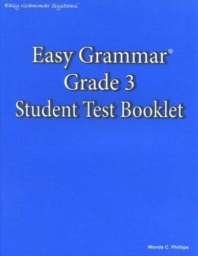 Easy Grammar 3 Test Book - Paperback - GOOD 9780936981499| eBay