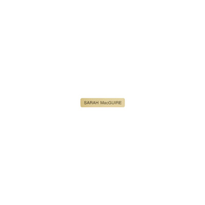 Custom Designer Name Plate G02 - Designer "Name Plate Only" 2" x 10" | eBay
