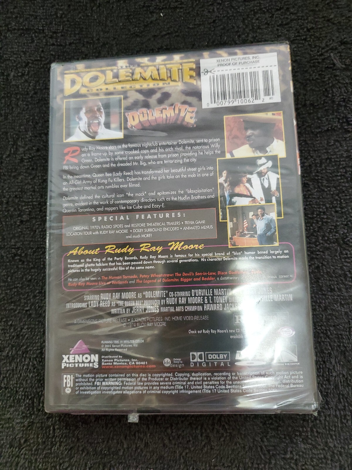 Dolemite [DVD, 1974, The Dolemite Collection Starring Rudy Ray Moore ...