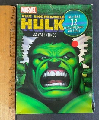 2004 VTG SEALED HULK SEALED BOX 32 SEAL VALENTINES DAY CARDS (NM) | eBay