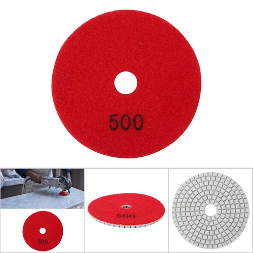 4inch Round Polishing Pad Granite Marble Grinding Disc Wet Polisher ...