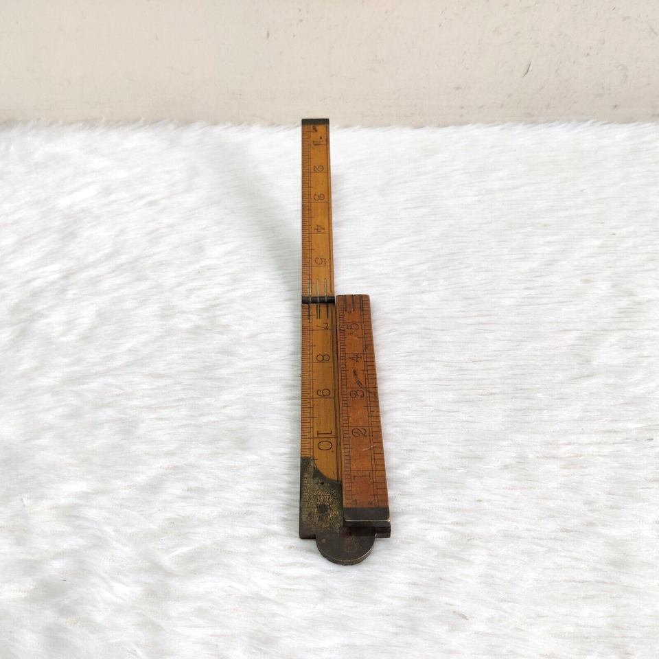 1930s Vintage Wooden Measurement Folding Scale England 2 Ft ...