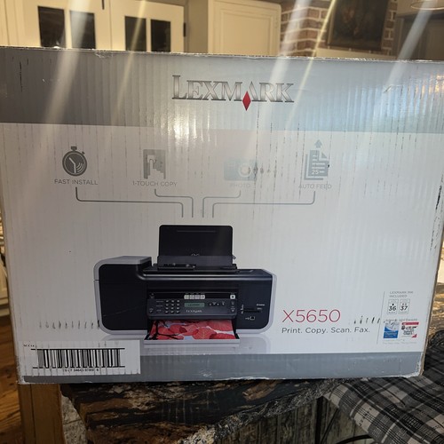 Lexmark X5650 All in One Inkjet Printer Copier Scanner Fax Open Box | eBay