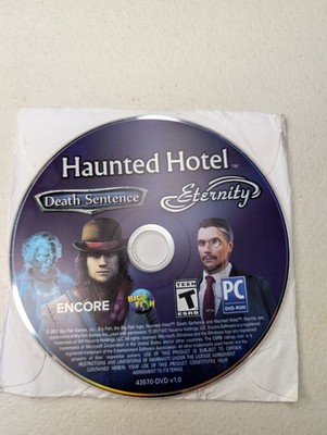 Haunted Hotel DEATH SENTENCE + ETERNITY Hidden Object PC Game Disc Only ...
