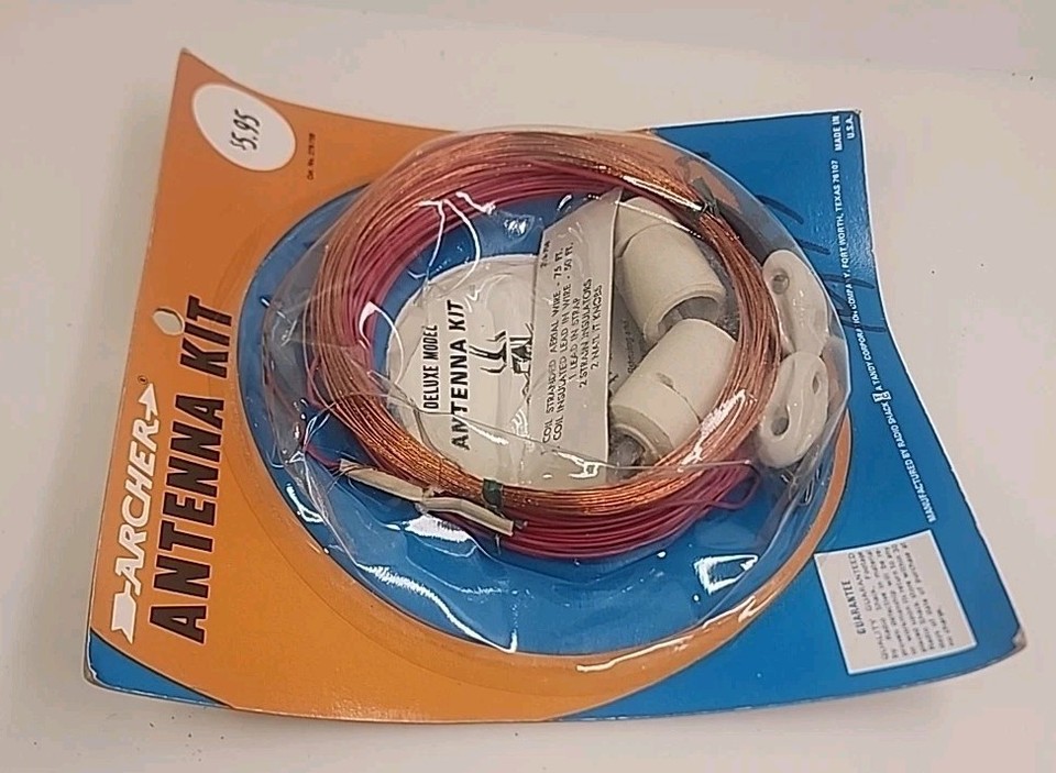 VTG Archer Shortwave Radio Antenna Kit Deluxe Model 278-758 Radio Shack ...