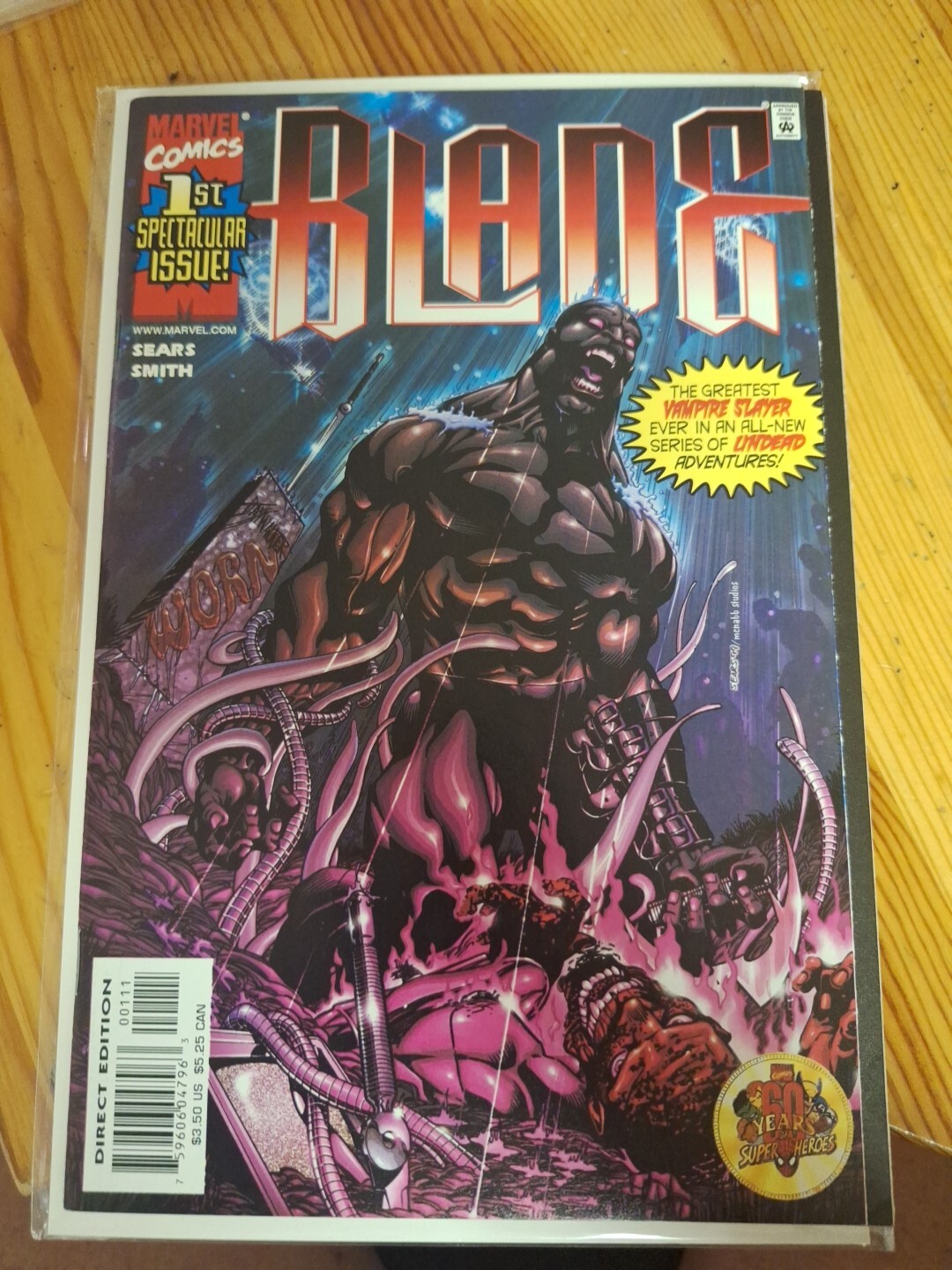 BLADE: VAMPIRE HUNTER #1 (MARVEL 1999) 1ST SILVEREYE 1ST SARACEN 🔑 | eBay