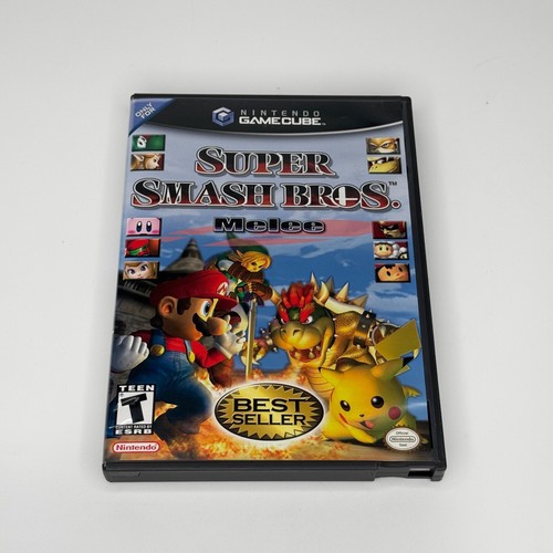 Nintendo Gamecube - Super Smash Bros Melee - Complete In Box - Tested ...