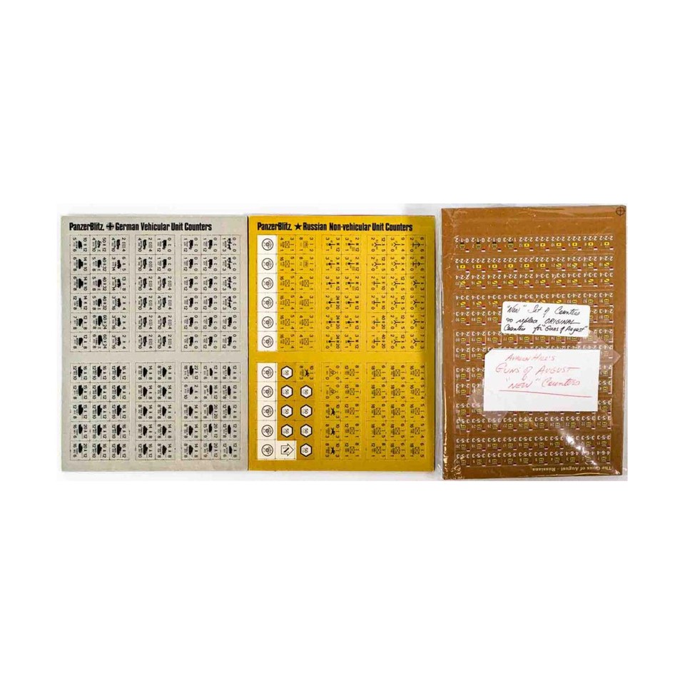 Avalon Hill Squad Leader ASL Counter Collection - Over 10,000 Counters ...