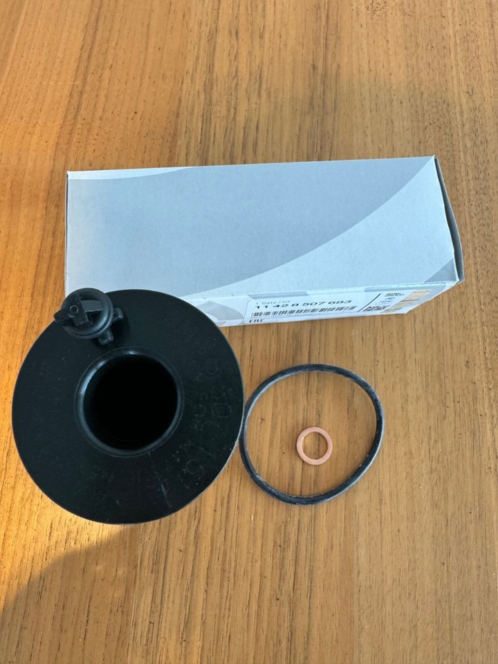 Genuine BMW Oil Filter Element 11428507683 N47/N57 F20,F30,E90,F32,F10 ...