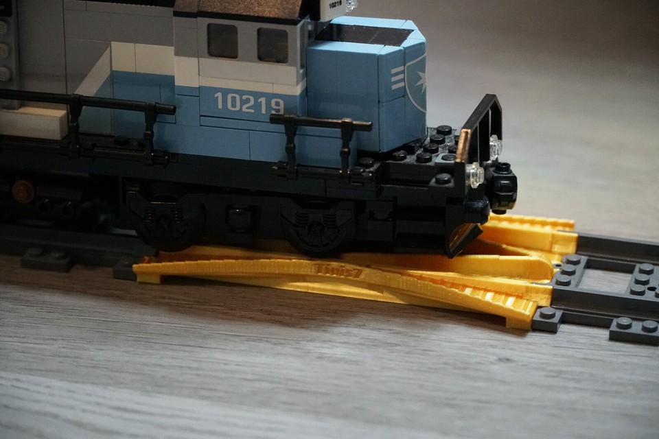 Train ReRailer for Lego Tracks (L Gauge) MADE IN USA by myself! [GOLD ...