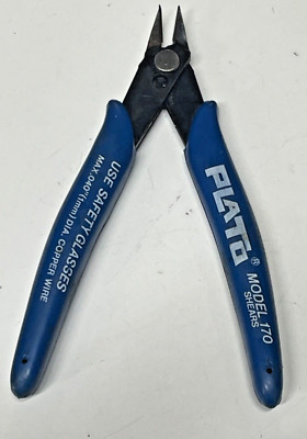 electrical wire cutting tool plato model 170 shears snips side cutters ...
