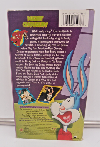 Tiny Toon Night Ghoulery (VHS, 1997) for sale online | eBay