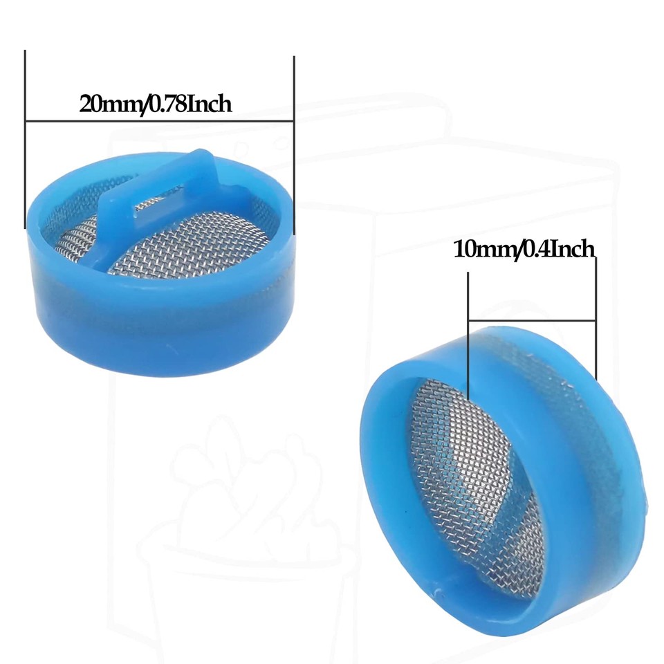 4pcs Washer Water Inlet Valve Filter Screen Washing Machine Replacement ...