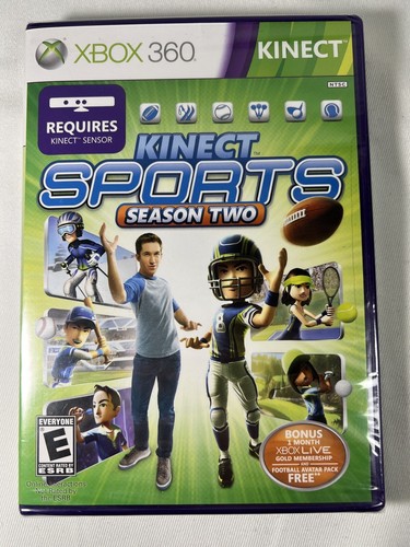 Kinect Sports: Season Two 2 (Microsoft Xbox 360, 2011) Brand New ...