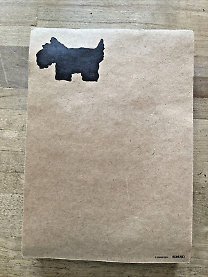 Vintage Scottie Dog Note Pad 5x7x1" Coronet | eBay