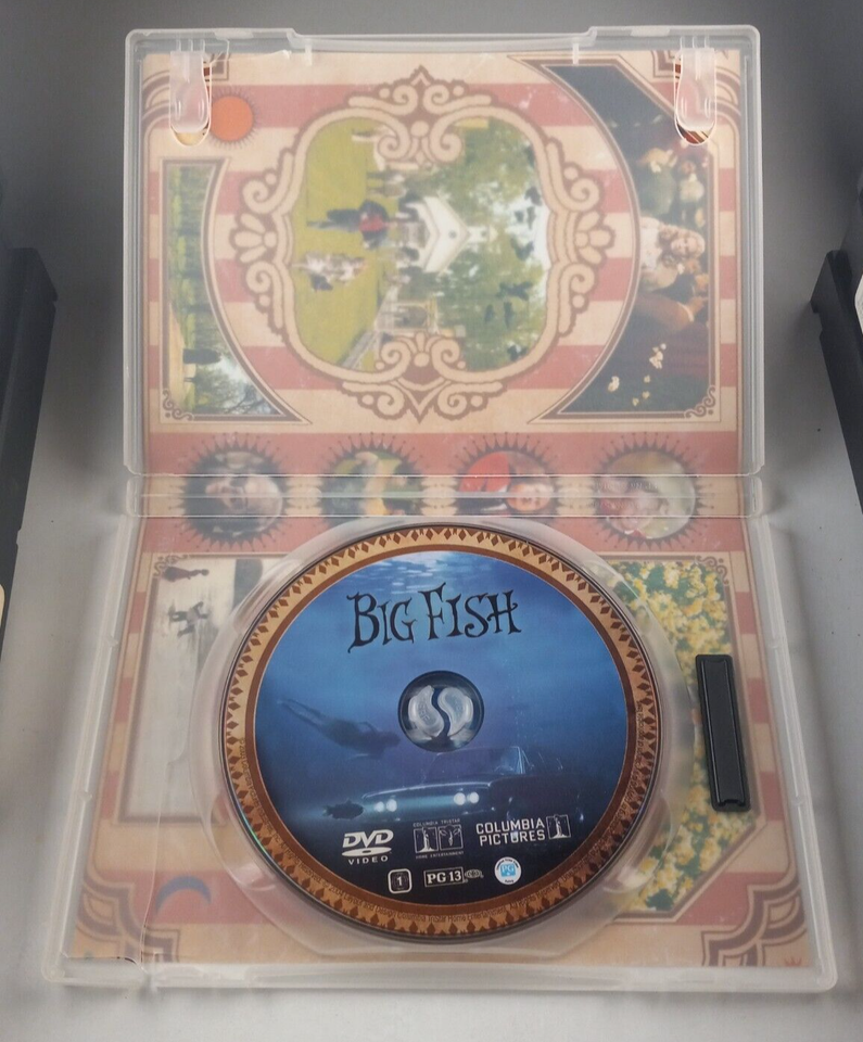 Big Fish (DVD) 2003 Ewan McGregor, Albert Finney, Billy Crudup TESTED ...