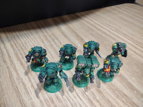 Games Workshop, Warhammer 40k, Space Marine Terminator Squad, fully ...