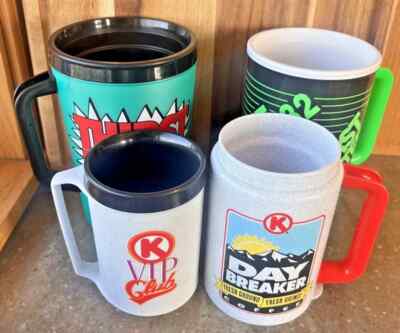 Vintage 80’s / 90’s Circle K Cups Mugs Tumbler BIG GULP Classic LOT X 4 ...
