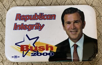 George W. Bush Republican Integrity - Bush 2000 Presidential Campaign ...