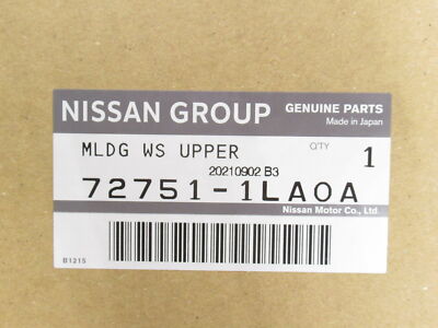 Genuine OEM Nissan Infiniti 72751-1LA0A Upper Windshield Molding | eBay