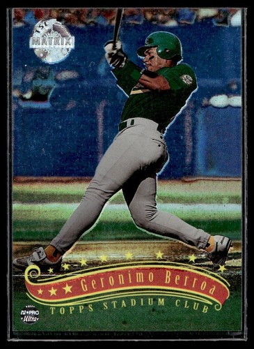 1997 Topps Stadium Club - Geronimo Berroa #243 Matrix for sale online ...
