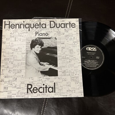 HENRIQUETA DUARTE LP PIANO RECITAL 1987 CLASSICAL VINTAGE | eBay