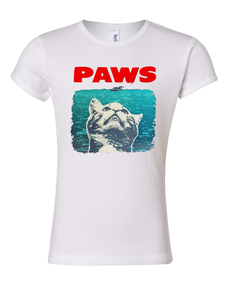 Paws Cat T Shirt Jaws Men's Paws Cat Short Sleeve Tee | Life Is Good®