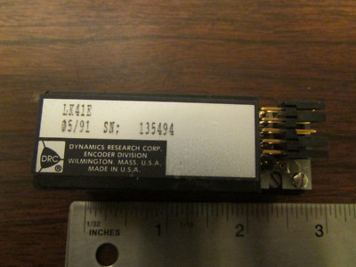 Dynamics Research Encoder Division LK41E Strip/Tape Reader Vintage ...