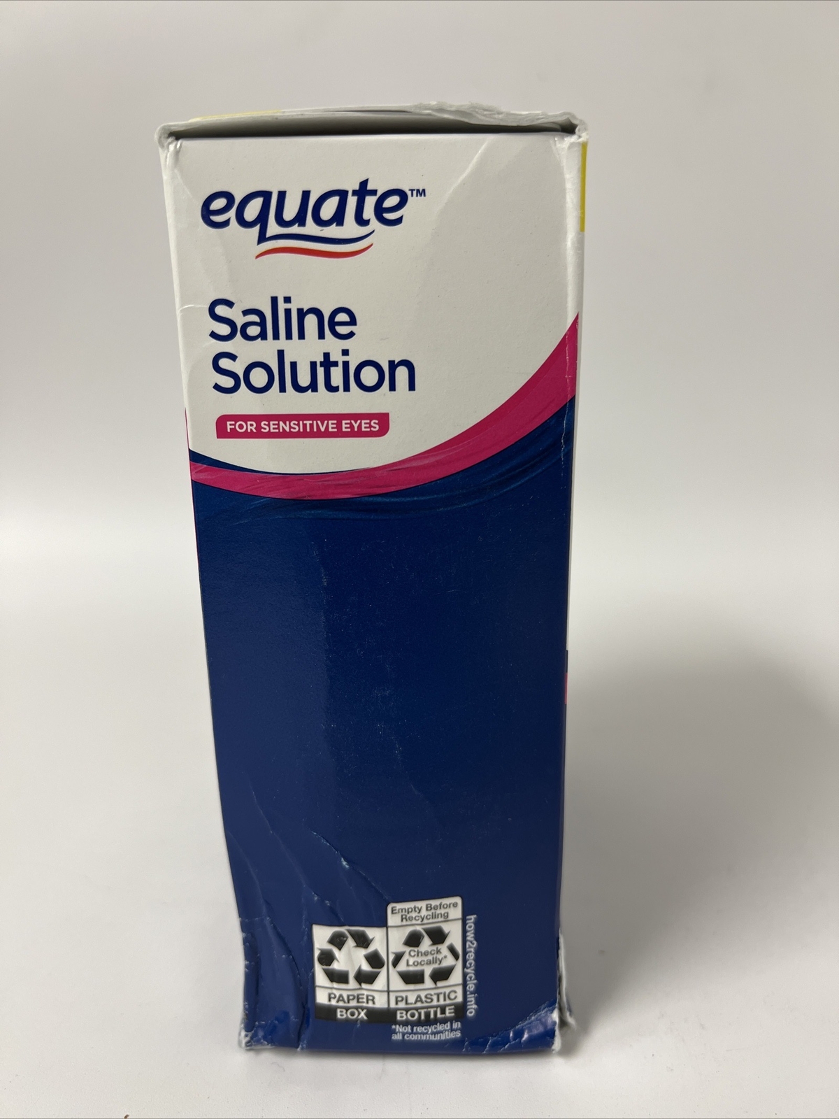 Equate Contact Lens Saline Solution for Sensitive Eyes, Twin Pack ...