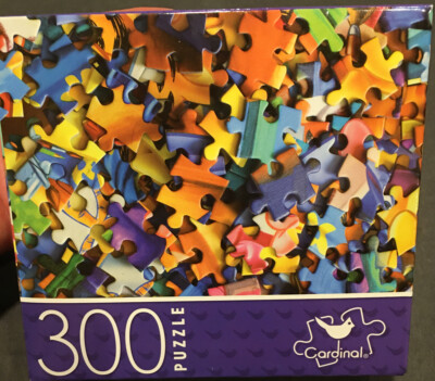 Cardinal 300 Piece Puzzle Colorful Puzzle Pieces Beautiful Brand New In ...