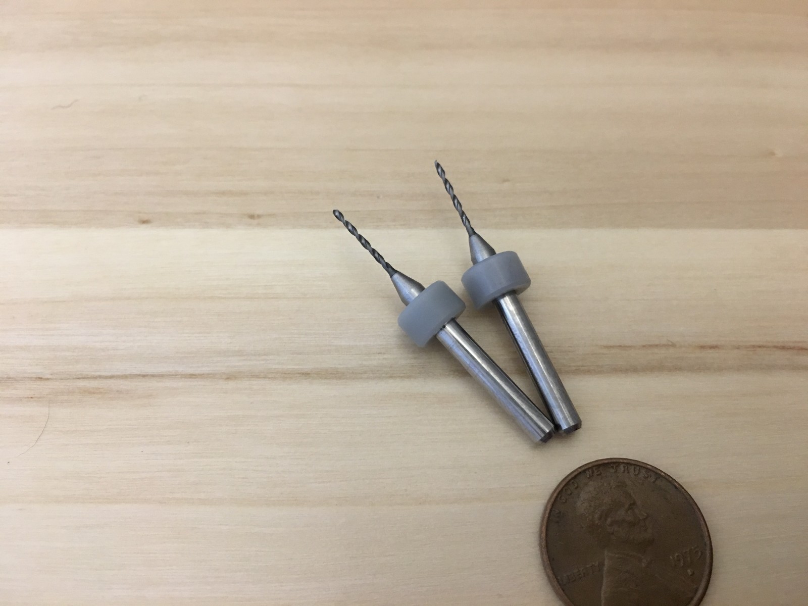 2 Pieces .9mm Micro Drill Bits 3D Printer Nozzle Cleaning PCB kit ...