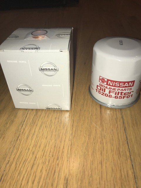 Genuine Nissan Oil Filter 15208-65f01 OEM for sale online | eBay