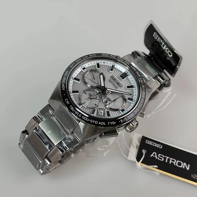 SEIKO ASTRON NEXTER GPS solar radio analog titanium men's watch SBXC117/SSH117J1 | eBay