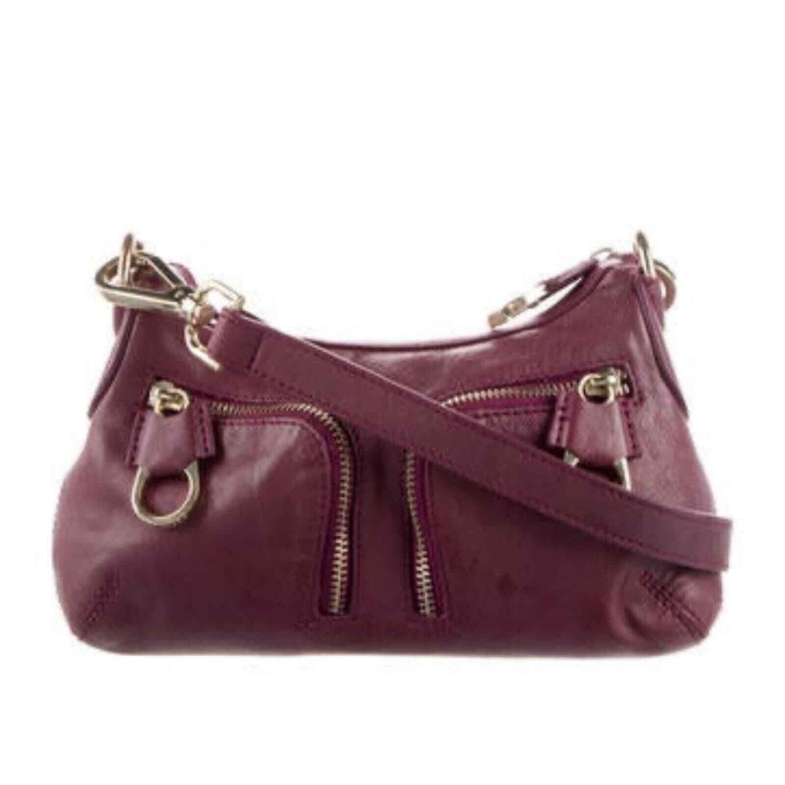 Ted Baker Purple Plum Leather Crossbody Bag Purse | eBay