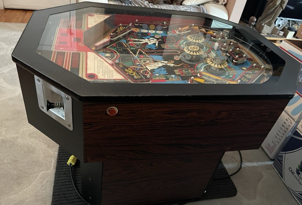 Rare 1979 Disco Coffee Table Pinball Machine | eBay